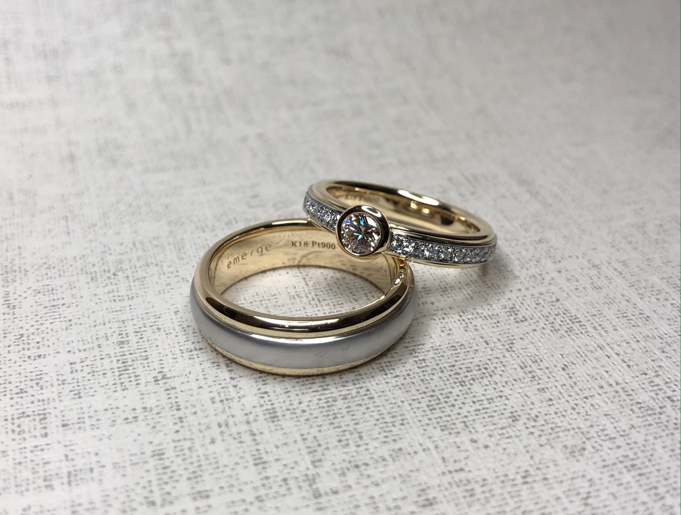 7月の営業日のお知らせ＆最近のオーダーメイド | emerge Art Jewelry Studio